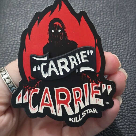 Killstar | Jewelry | Killstar Carrie Enamel Pin Horror Icon Blood Drip ...